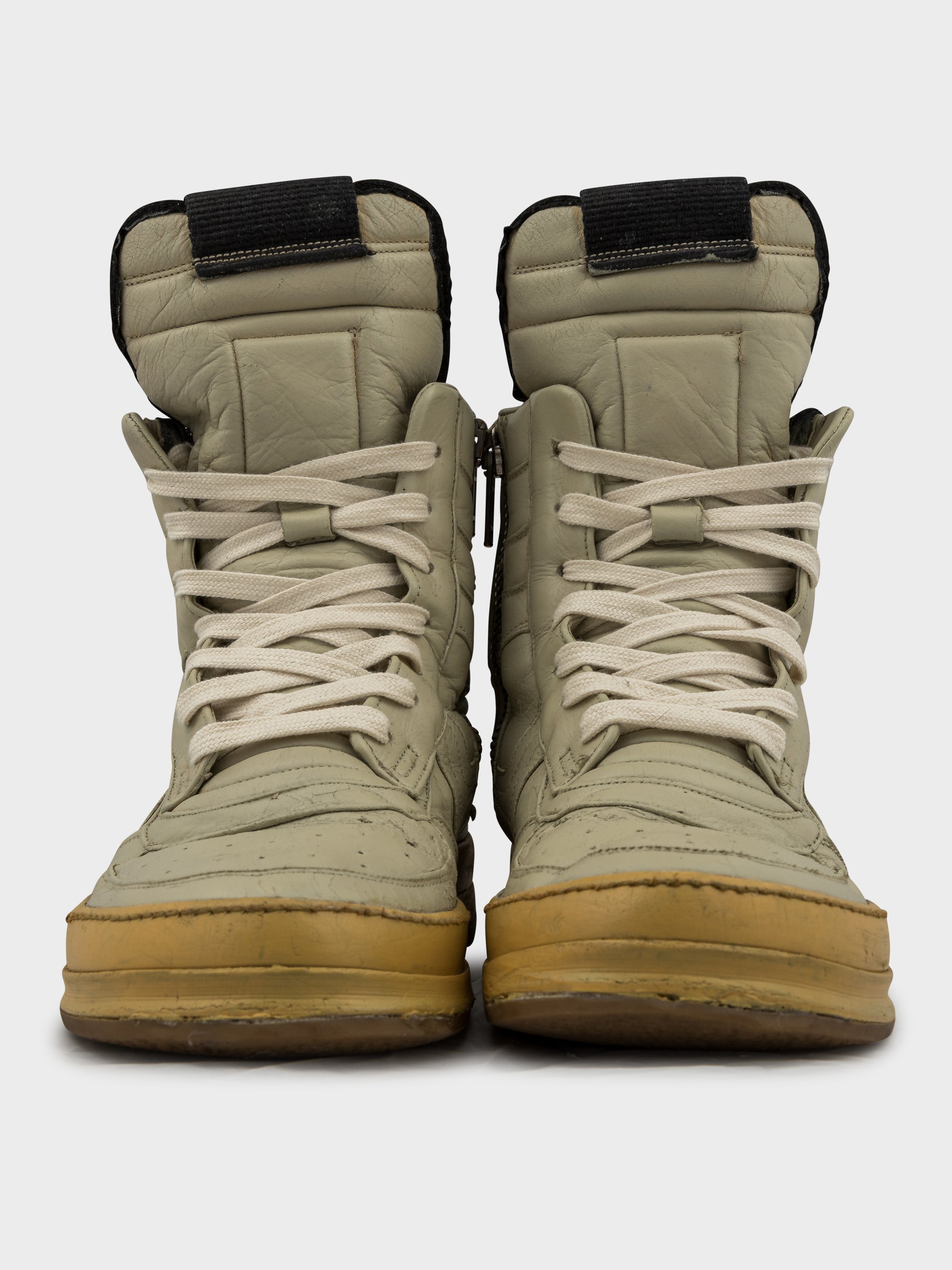 Buy Rick Owens Milk Dunk Hi-Top Sneakers Online at Groupie
