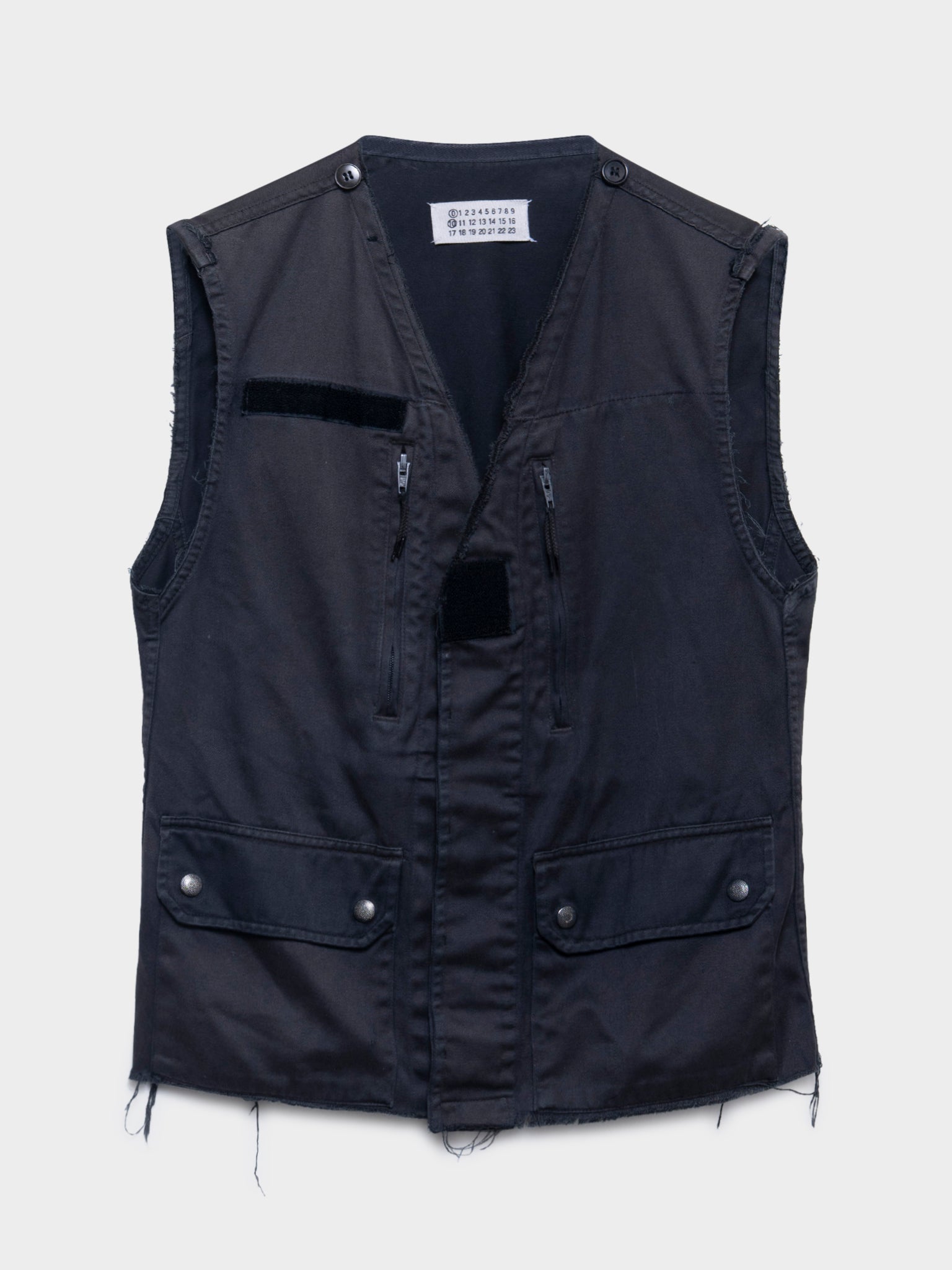 Buy Maison Margiela Artisanal French Military Vest Online at Groupie