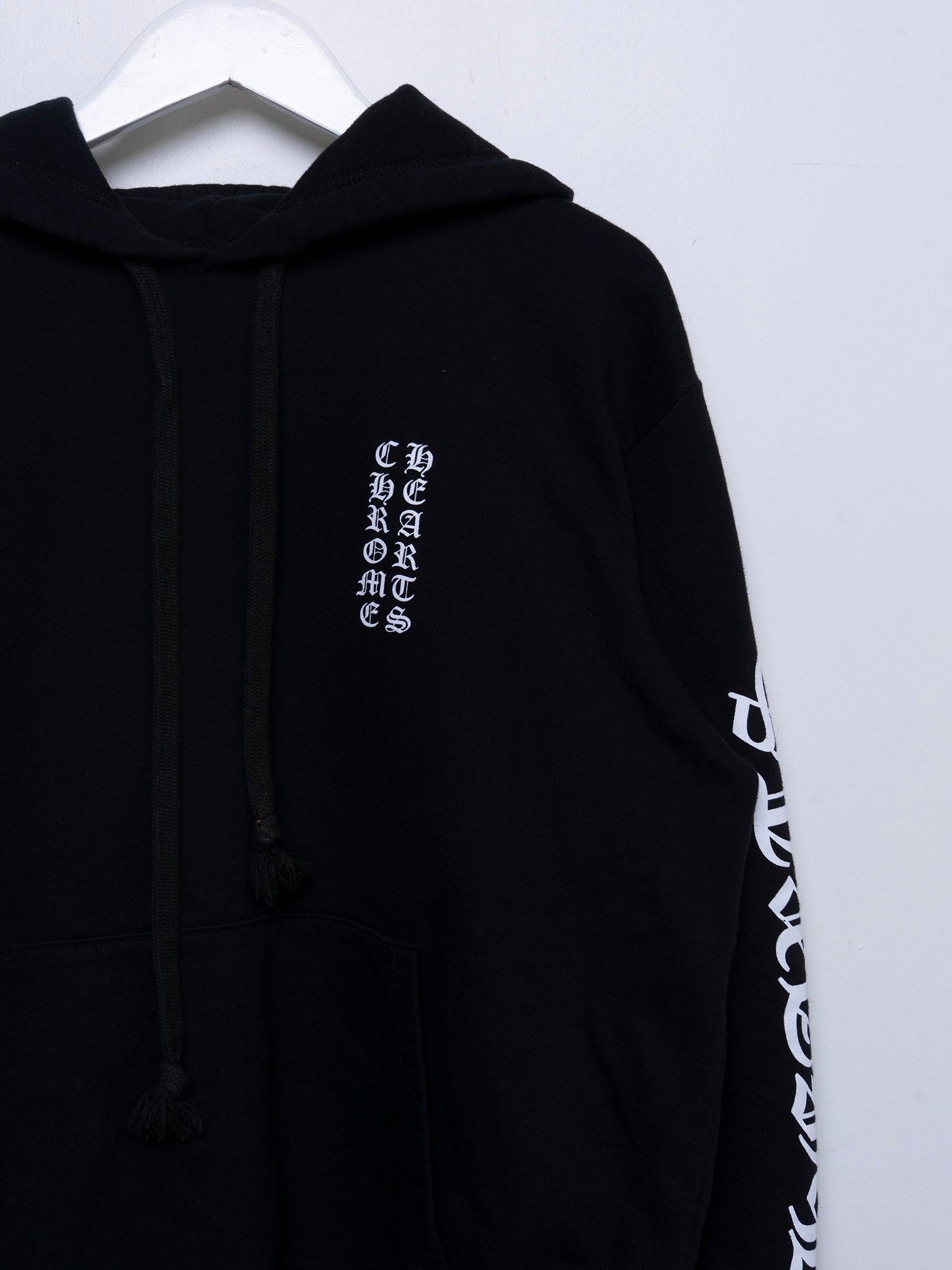 Buy Chrome Hearts Vertical Logo Hoodie Online at Groupie