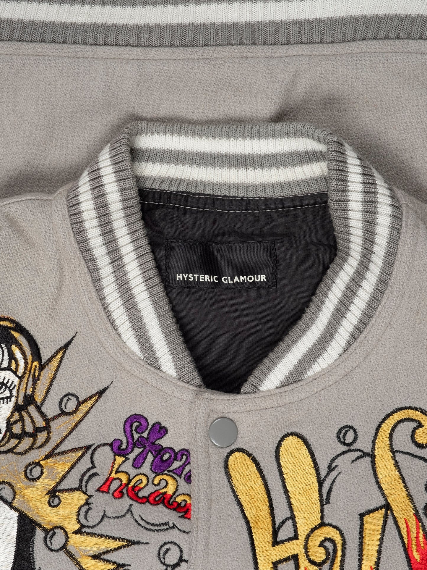 Buy Hysteric Glamour Drug Queens Varsity Jacket Online at Groupie