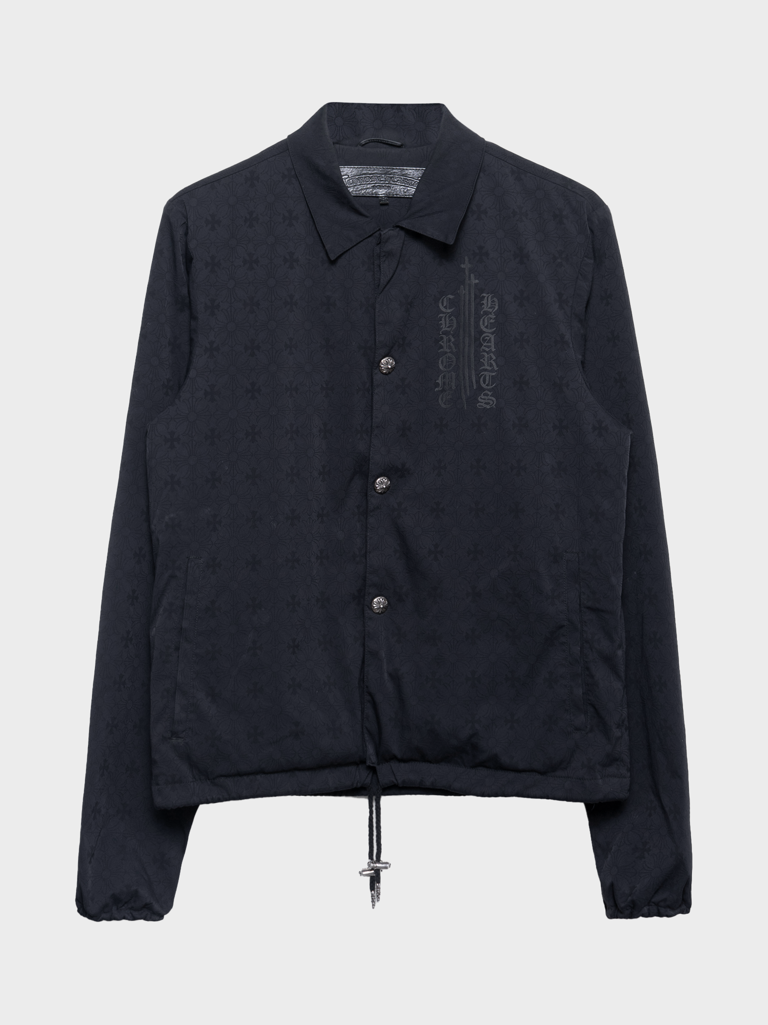 Buy Chrome Hearts Nylon Riggins Eyechart Coach Jacket Online at Groupie