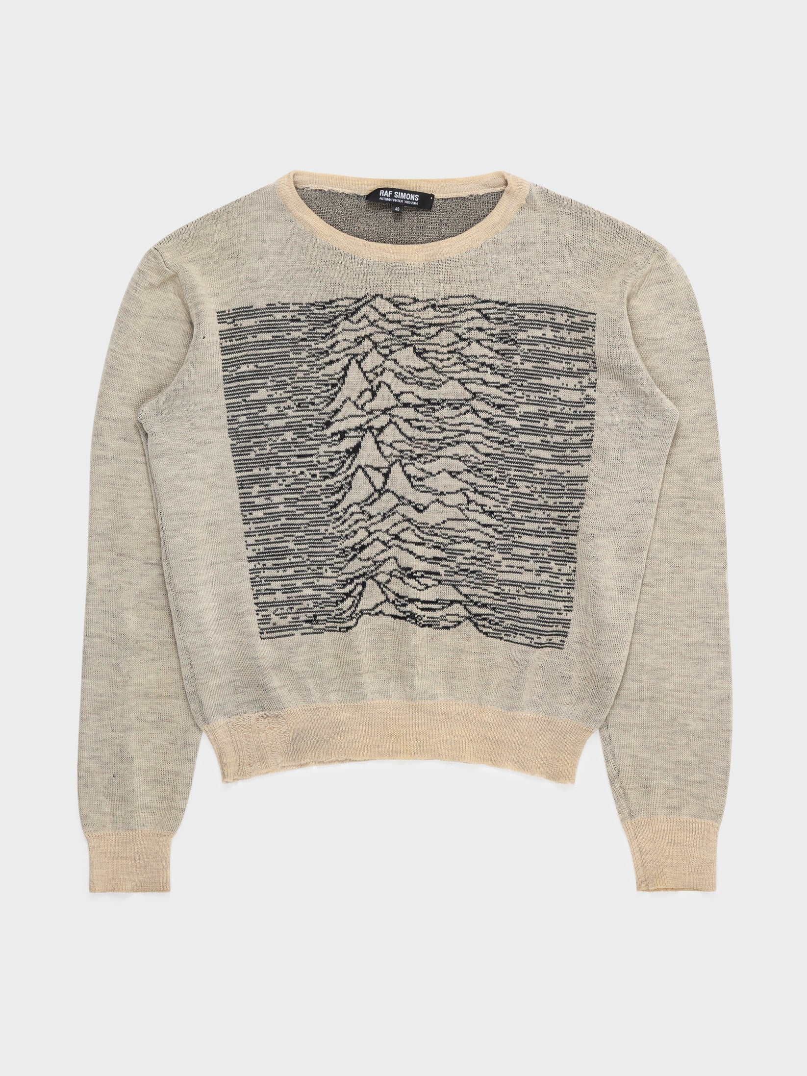 Buy Raf Simons 'Closer' Joy Division Sweater Online at Groupie