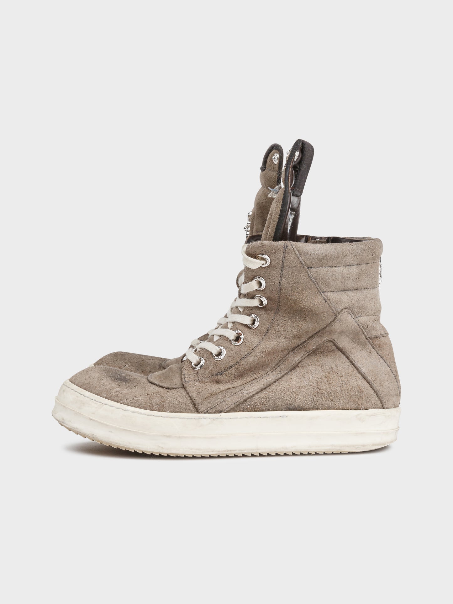 Buy Chrome Hearts Suede Geobaskets Online at Groupie