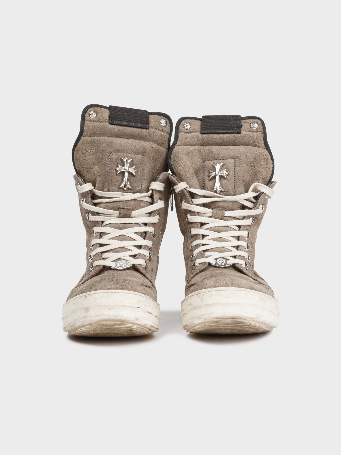 Buy Chrome Hearts Suede Geobaskets Online at Groupie