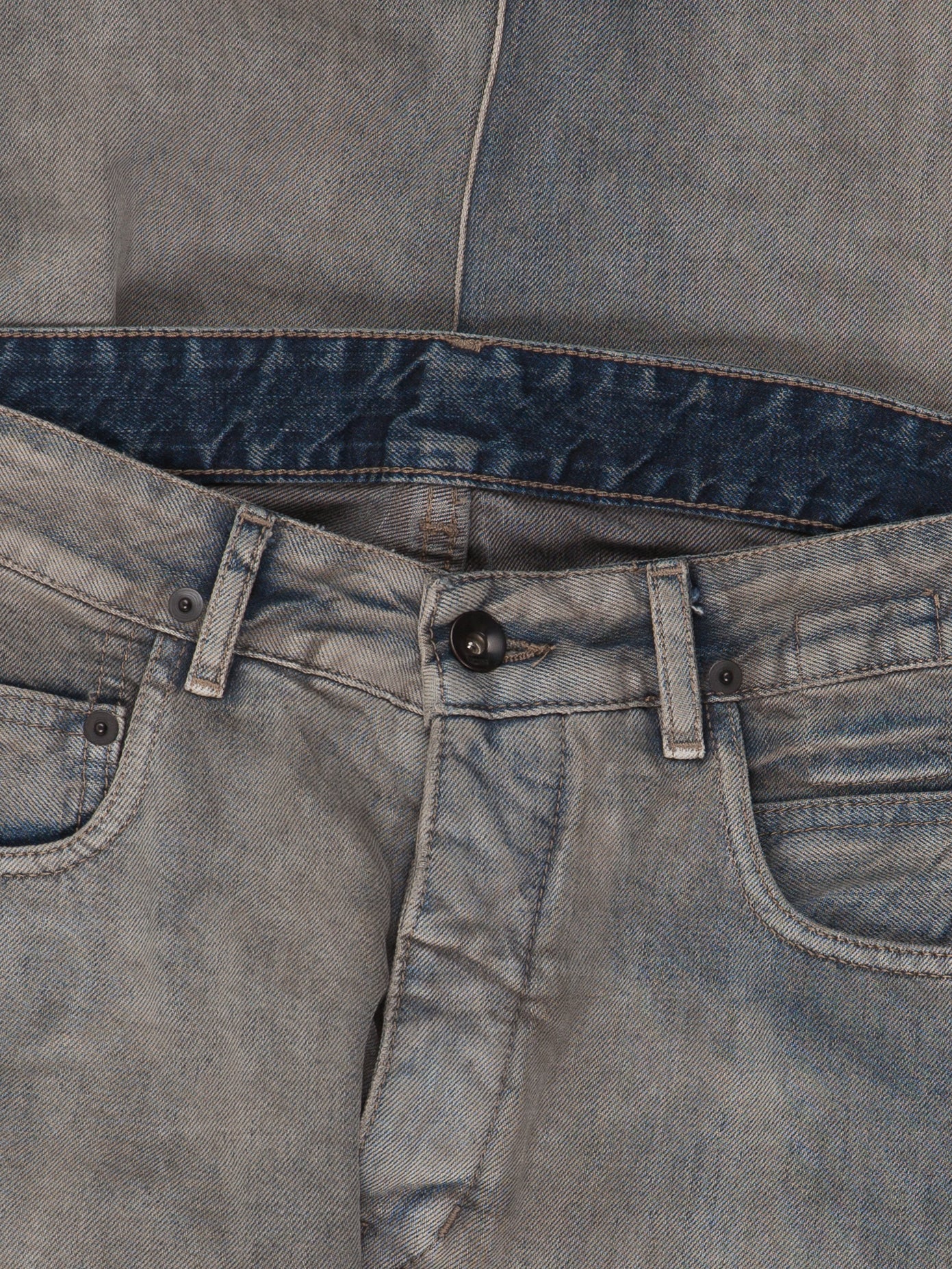 Buy Rick Owens Hustler Blue Denim Online at Groupie