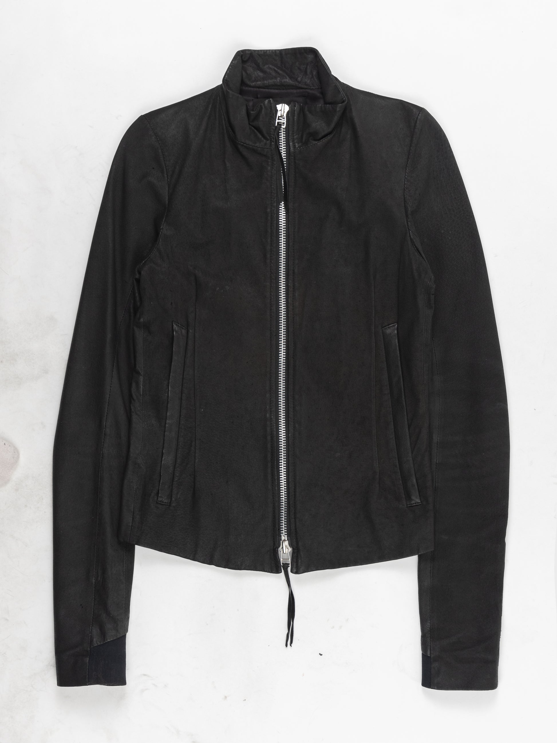 Buy Ekam Blistered Leather Jacket Online at Groupie